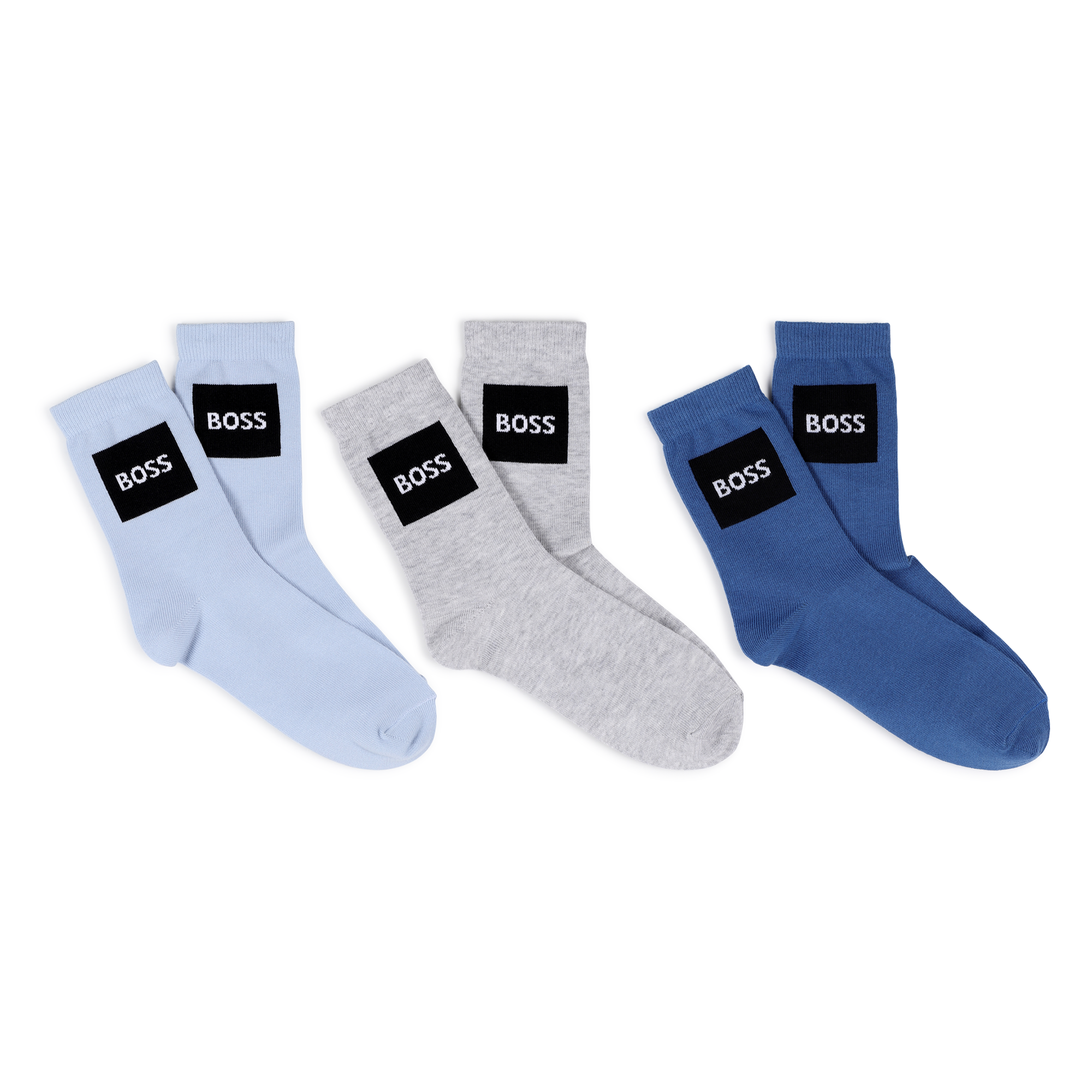 BOSS SET OF 3 PAIRS OF SOCKS for BOY | Kids around