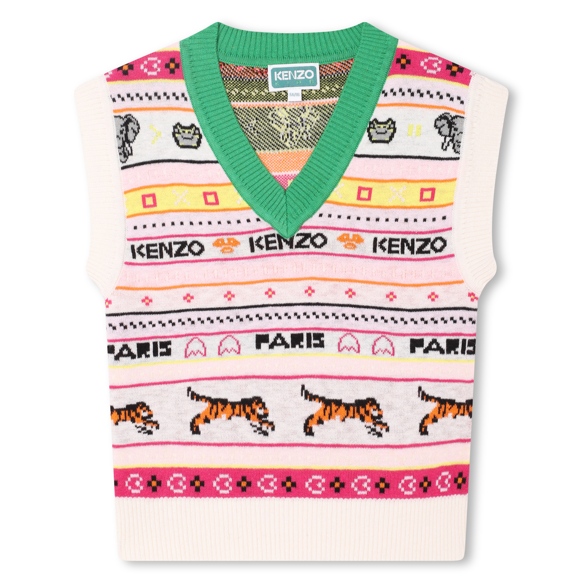 KENZO KIDS Knitted vest for GIRL | Kids around